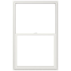 JELD-WEN® Better Series 36-1/4"W x 62"H White Vinyl Single-Hung ...