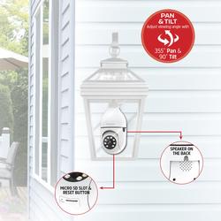 Energizer® Smart Wi-Fi Indoor/Outdoor Socket Security Camera at Menards®