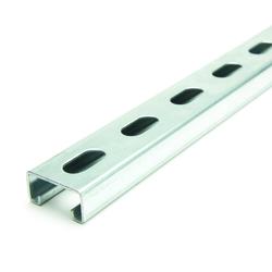 Phoenix Support Systems 1-5/8" X 13/16" X 2' Galvanized Strut Channel ...