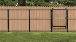 9' Lifetime Steel Post - Black at Menards®