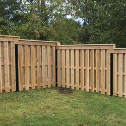 8' Lifetime Steel Post - Black at Menards®