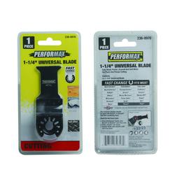Performax® 1-1/4" End-Cut Bi-Metal Oscillating Multi-Tool Saw Blade at ...