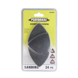 Performax® Oscillating Multi-Tool Sanding Sheet Set - 24 Piece at Menards®