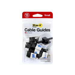 Wrap-It Storage Small Adhesive Backed Cable and Wire Clips - 15 pack at ...