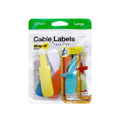 Wrap-It® Multi-Color Large Storage Cable Labels - 10 Pack at Menards®