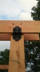 OZCO™ Laredo Sunset 4" Post-to-Beam Connector - 2 Pack at Menards®