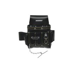 Masterforce® Black Leather 7 Pocket Electrician's Tool Belt Pouch at ...