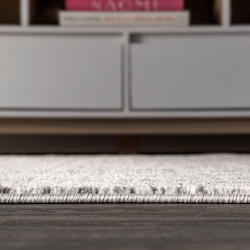 Jonathan Y Moroccan Hype Cream/Gray 6' x 6' Round Area Rug at Menards®