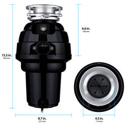 WasteMaid® Premium 1-1/4 HP Garbage Disposal at Menards®