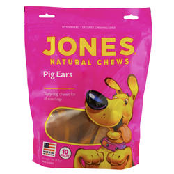 Jones® Natural Chews Pig Ears Dog Chews - 10 count at Menards®