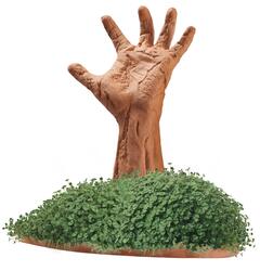 Chia Pet® Zombie™ Restless Arm Chia Grow Kit at Menards®