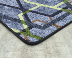 Joy Carpets® First Take Double Helix Emerald 5'4" x 7'8" Area Rug at ...