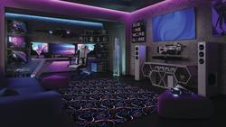 Joy Carpets® Dynamo Fluorescent Plush Carpet 12 ft. Wide at Menards®