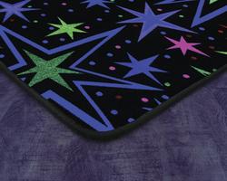 Joy Carpets® Neon Lights Kapow Fluorescent 7'6" x 12' Area Rug at Menards®