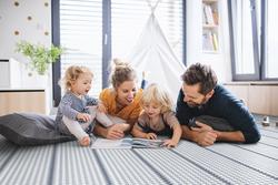 Joy Carpets® Outlander Mist Plush Carpet 13.5 ft. Wide at Menards®