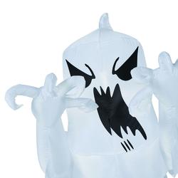 Pumpkin Hollow™ 4'6" Scary Ghost Halloween Window Inflatable at Menards®
