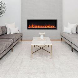 Kennedy I 55" Gray Wall Mounted Electric Fireplace at Menards®