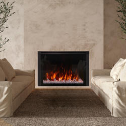 Paramount Pro Series 36" Black Electric Fireplace Insert at Menards®