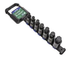 Masterforce® 1/2" Drive Metric 6-Point Hex Bit Impact Socket Set - 7 ...