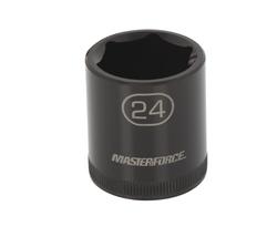 Masterforce® Control Drive™ 1/2" Drive 24mm Metric 6-Point Impact ...