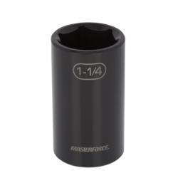 Masterforce® Control Drive™ 1/2" Drive 1-1/4" SAE 6-Point Deep Impact ...