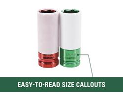 Masterforce® Control Drive® 1/2" Drive SAE & Metric Thin Wall Non ...