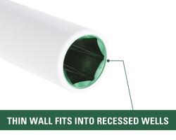 Masterforce® Control Drive® 1/2" Drive SAE & Metric Thin Wall Non ...