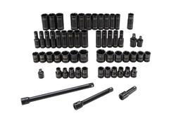 Masterforce® Control Drive® 1/2" Drive SAE & Metric Impact Socket Set ...