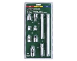 Masterforce® Universal Socket Adapter & Extension Set - 10 Piece at ...