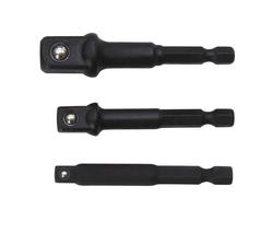 Masterforce® Hex Shank Socket Adapter Set - 3 Piece at Menards®
