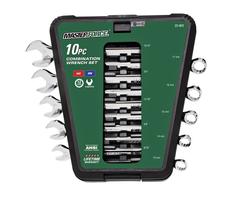 Masterforce® Control Drive™ SAE & Metric Combination Wrench Set - 10 ...