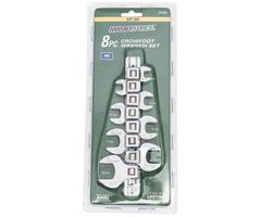Masterforce® Metric Crowfoot Wrench Set - 8 Piece at Menards®