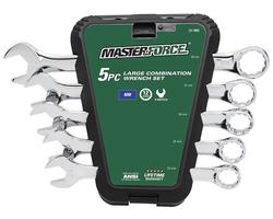 Masterforce® Control Drive™ Metric Large Combination Wrench Set - 5 ...