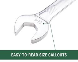 Masterforce® Control Drive™ Metric Large Combination Wrench Set - 5 ...