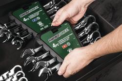 Masterforce® Control Drive™ SAE Ratcheting Combination Wrench Set - 4 ...