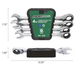 Masterforce® Control Drive™ Metric Ratcheting Combination Wrench Set ...