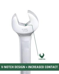 Masterforce® Control Drive™ Metric Ratcheting Combination Wrench Set ...