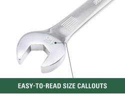 Masterforce® Control Drive™ Metric Ratcheting Combination Wrench Set ...