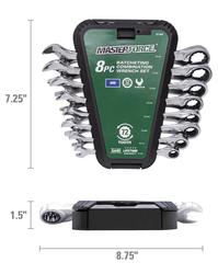 Masterforce® Control Drive™ Metric Ratcheting Combination Wrench Set ...