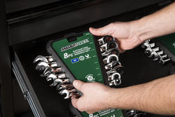 Masterforce® Control Drive™ Metric Ratcheting Combination Wrench Set ...