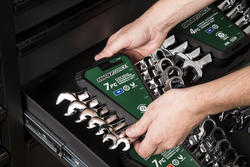 Masterforce® Control Drive™ Metric Flex Head Ratcheting Wrench Set - 7 ...