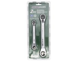 Masterforce® Control Drive™ Metric Reversible Ratcheting Double Box End ...