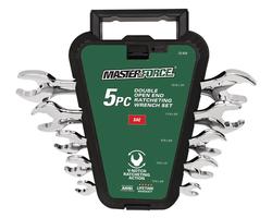 Masterforce® SAE Open End Wrench Set - 5 Piece at Menards®