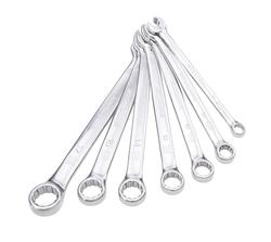 Masterforce® Control Drive™ Metric Ratcheting Open End Wrench Set - 7 ...