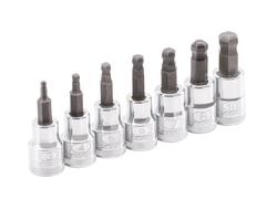 Masterforce® Large Metric Hex Ball Socket Set - 7 Piece at Menards®