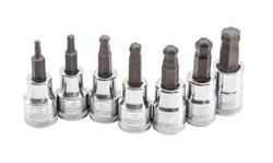 Masterforce® Large Metric Hex Ball Socket Set - 7 Piece at Menards®