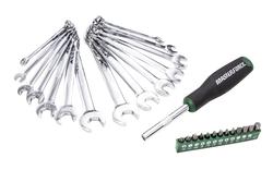 Masterforce® Control Drive® 1/4" & 3/8" Drive SAE/Metric Mechanic's ...