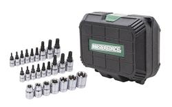 Masterforce® Star Bit Socket Set - 25 Piece at Menards®