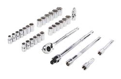 Masterforce® Control Drive® 1/2" Drive SAE/Metric Mechanic's Tool Set ...