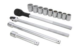 Masterforce® Control Drive® 3/4" Drive SAE Mechanic's Tool Set - 13 ...
